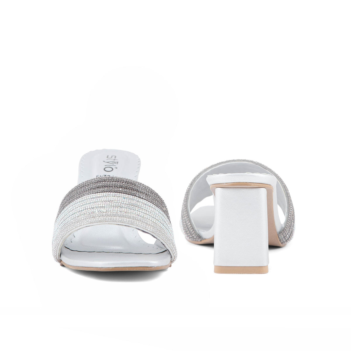 Silver Fancy Slipper FN7815 – Stylo
