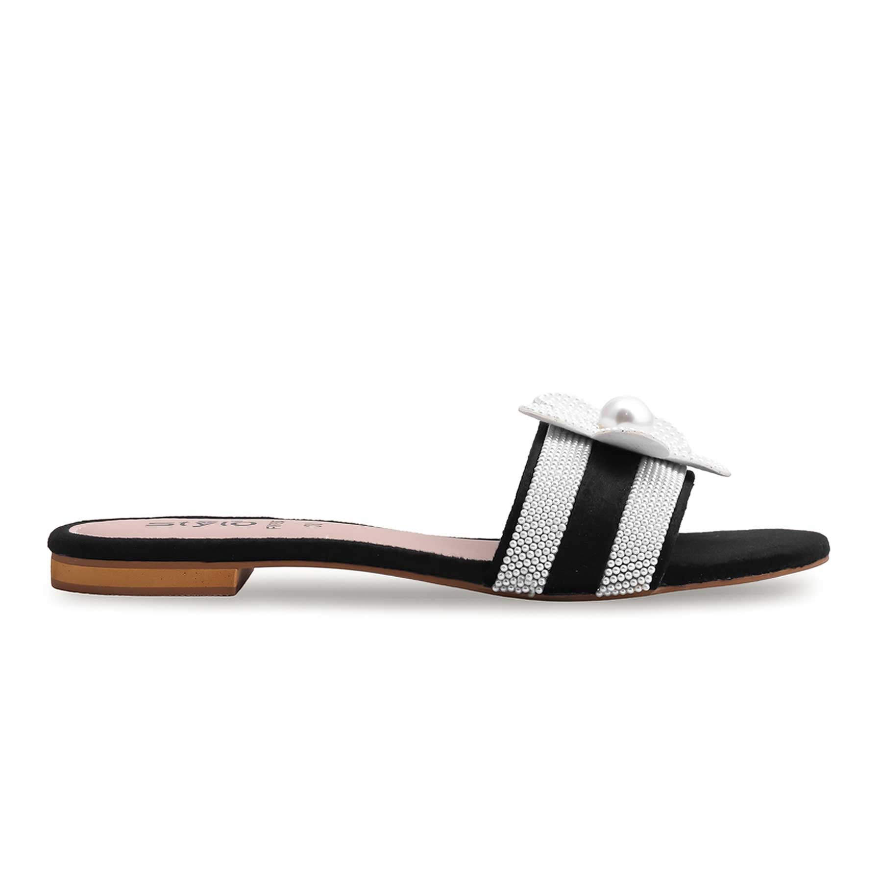 Black Fancy Slipper FN7895 – Stylo