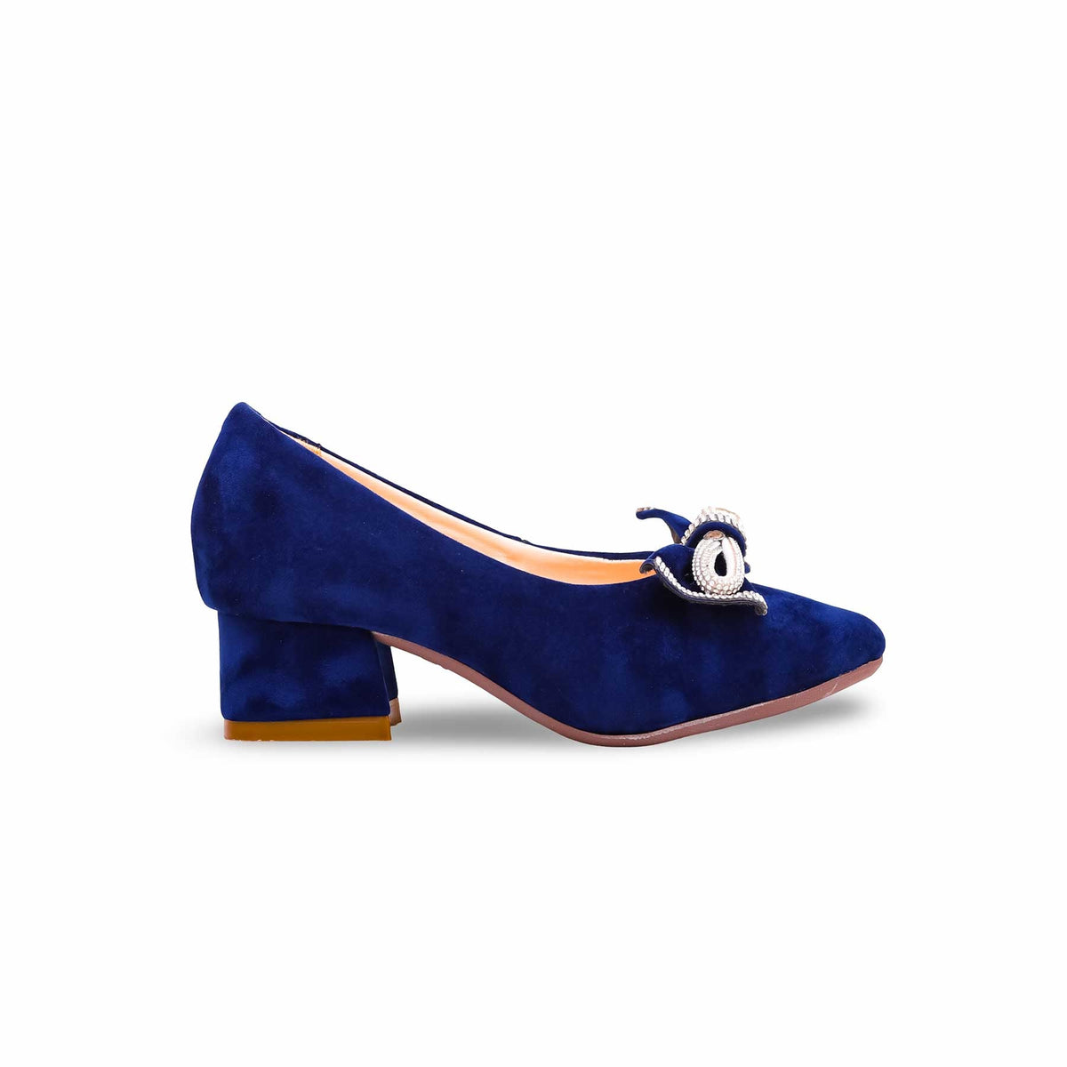 Girls Blue Formal Pumps KD2292 – Stylo