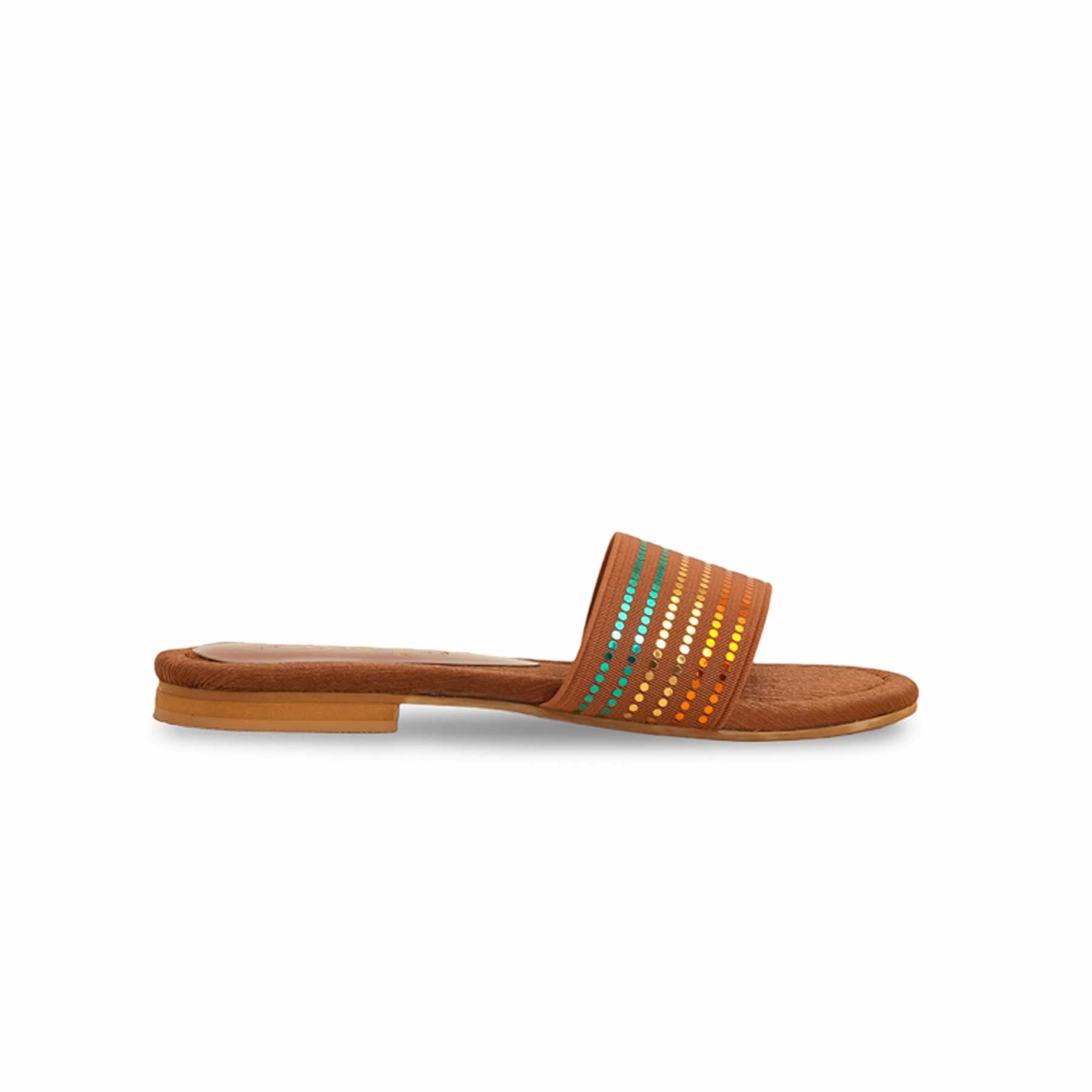 Girls Brown Casual Slipper KD5569 – Stylo