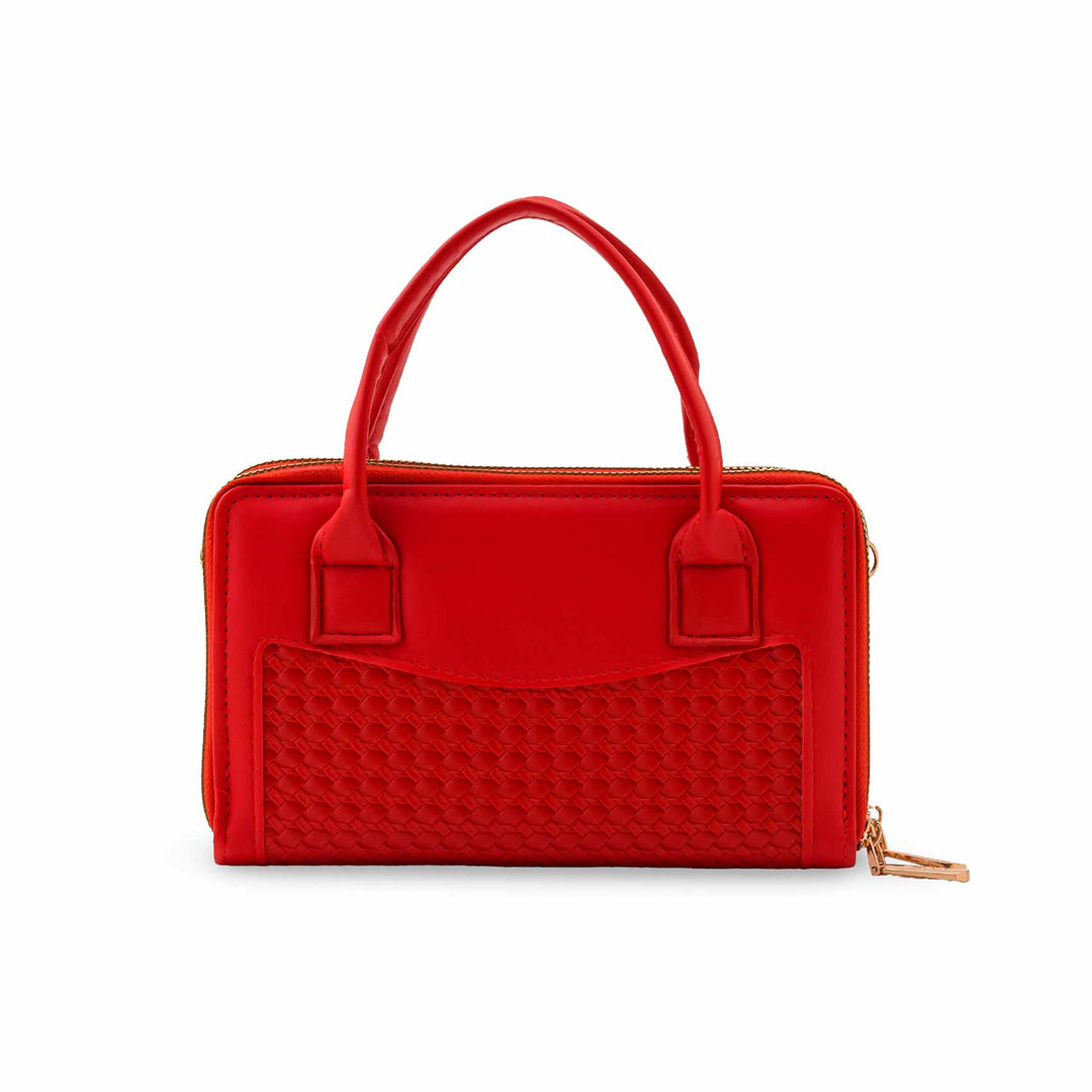 Red Casual Wallet For Ladies P36463