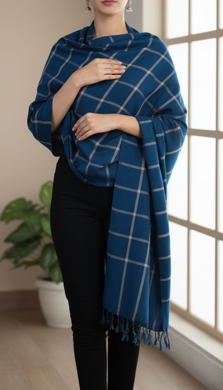 Green Winter Stole PN5125