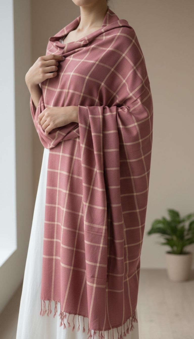 Red Winter Stole PN5130