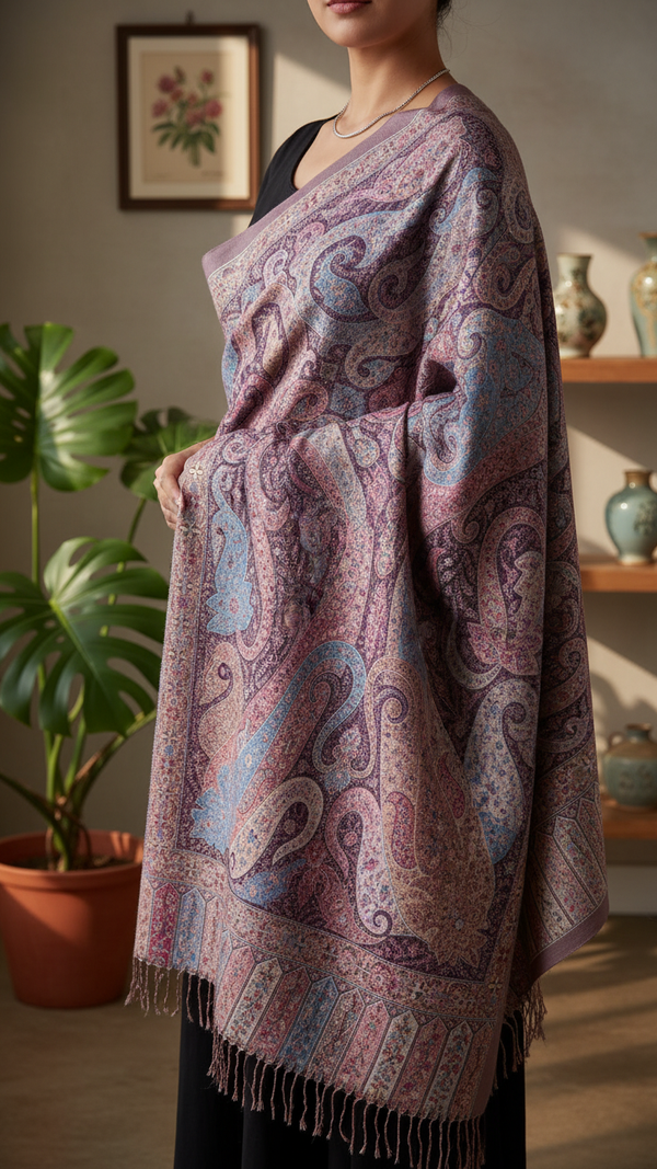 Brown Winter Stole PW5761