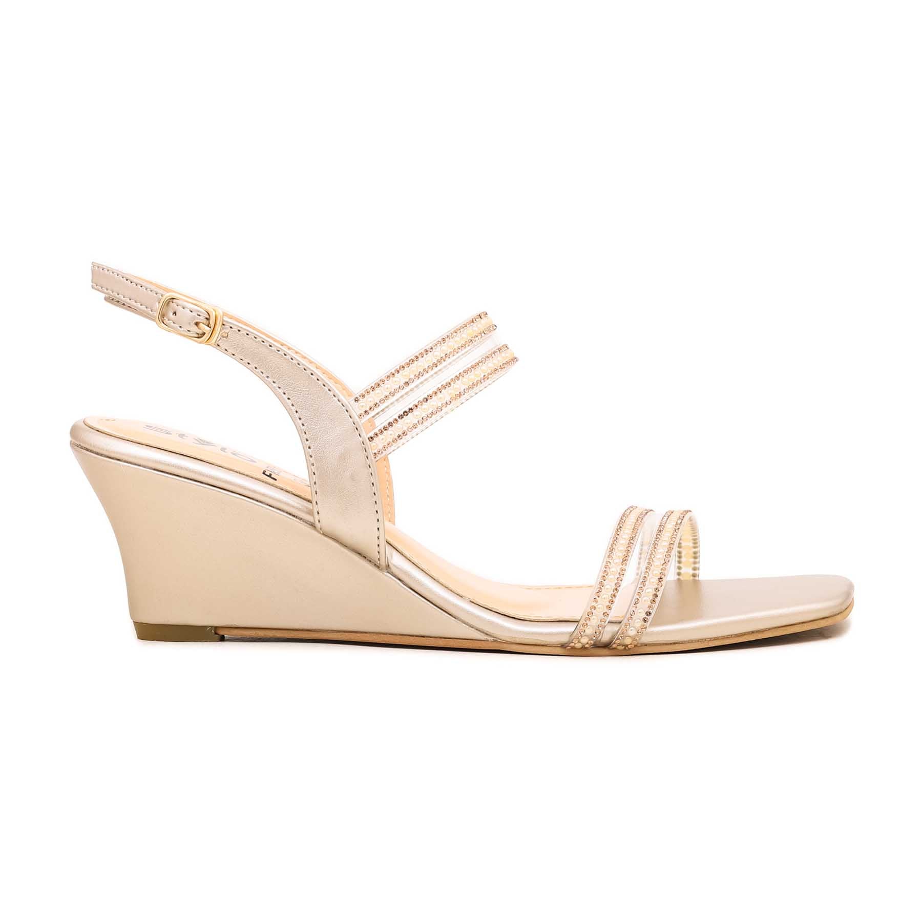 Golden Fancy Sandal FN5804 – Stylo