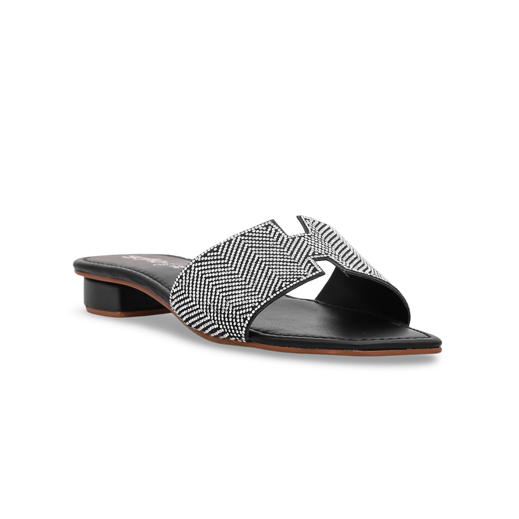 Black Fancy Slipper FN7704 – Stylo