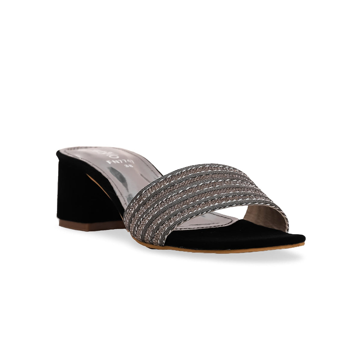 Black Fancy Slipper FN7747 – Stylo