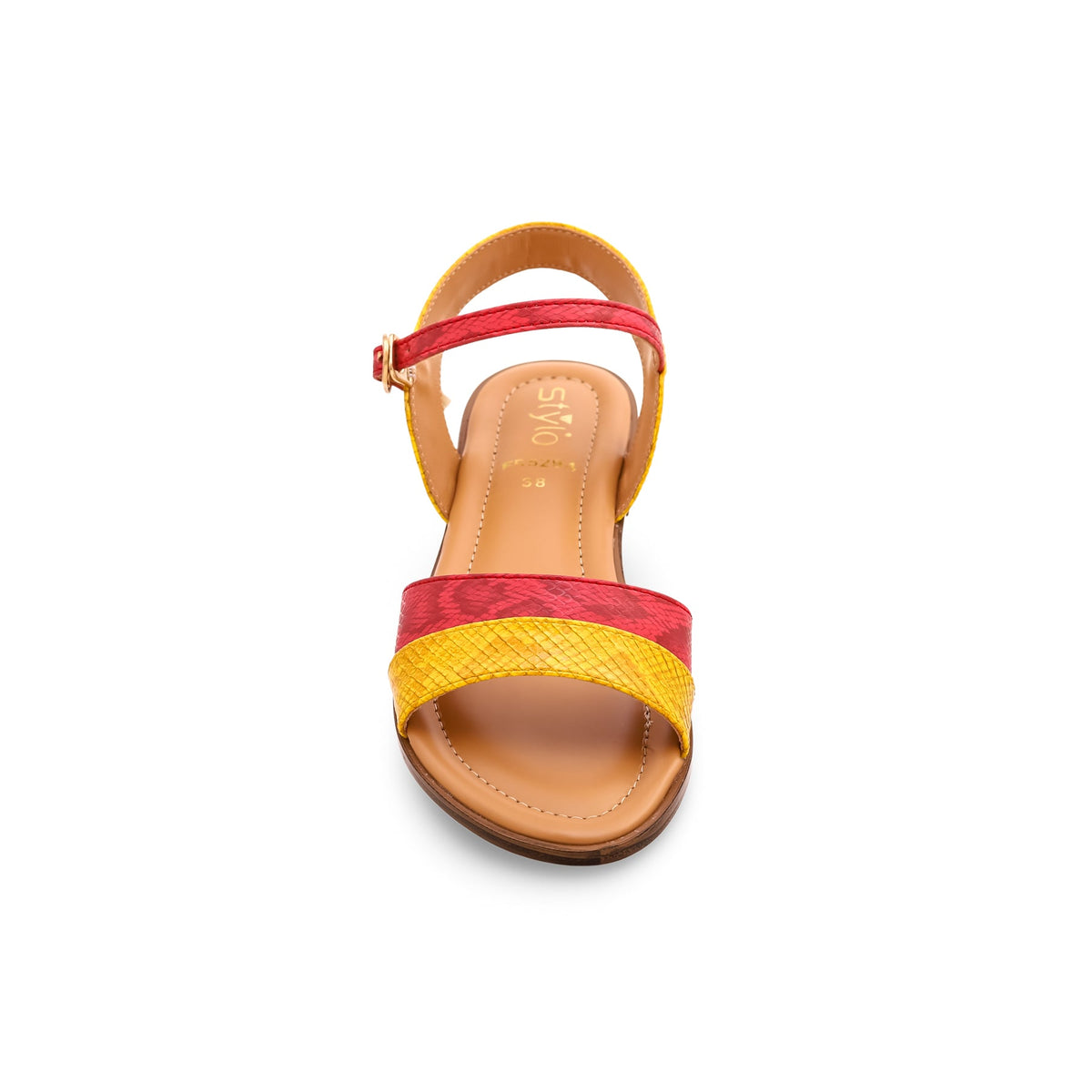 Yellow Formal Sandals FR5294 | Stylo