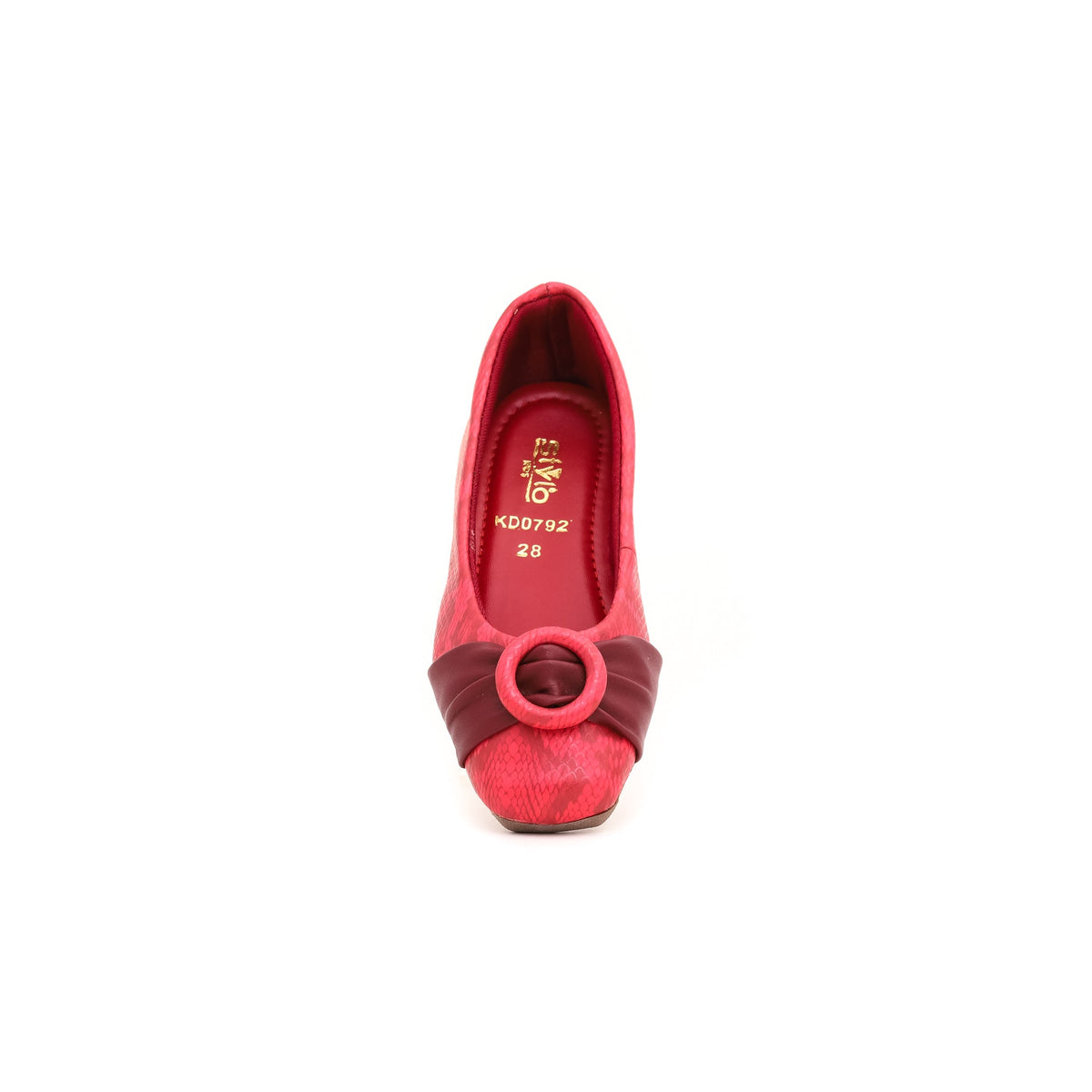 Girls Red Formal Pumps KD0792 – Stylo