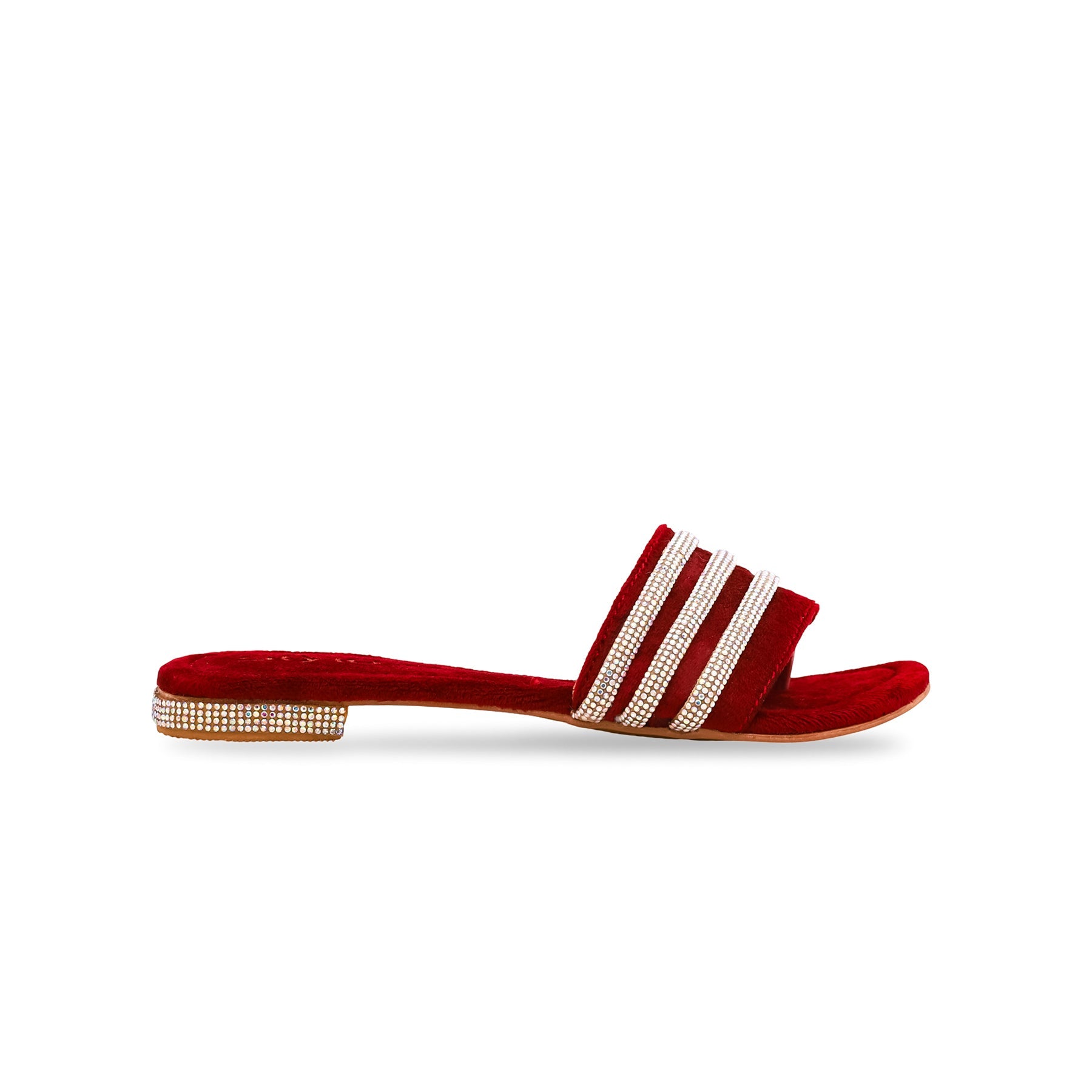 Girls Maroon Formal Slipper KD5410 – Stylo