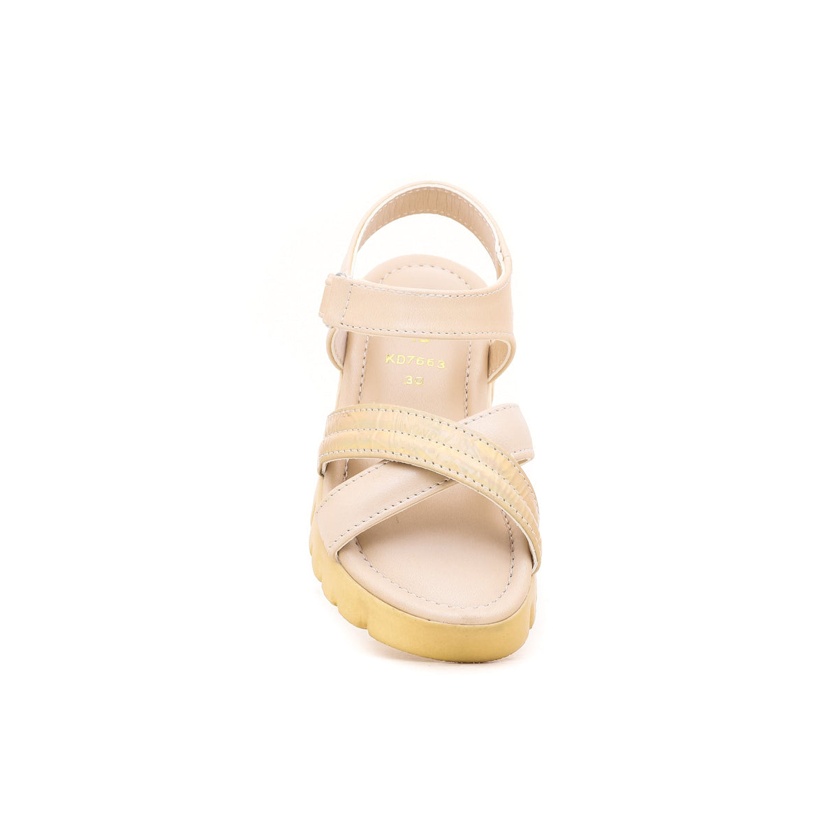 Girls Golden Formal Sandal KD7663 – Stylo