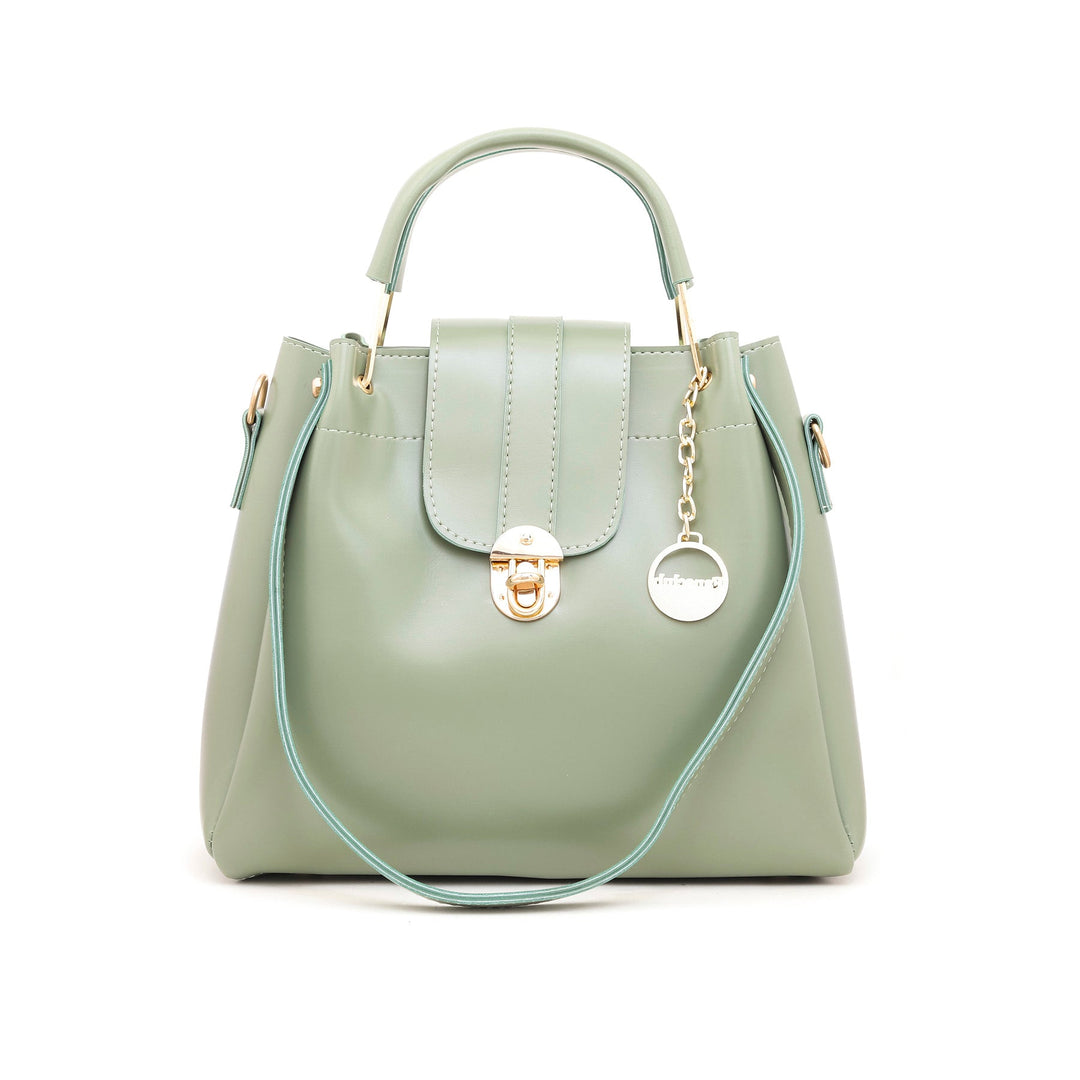 Green Formal Hand Bag P55296